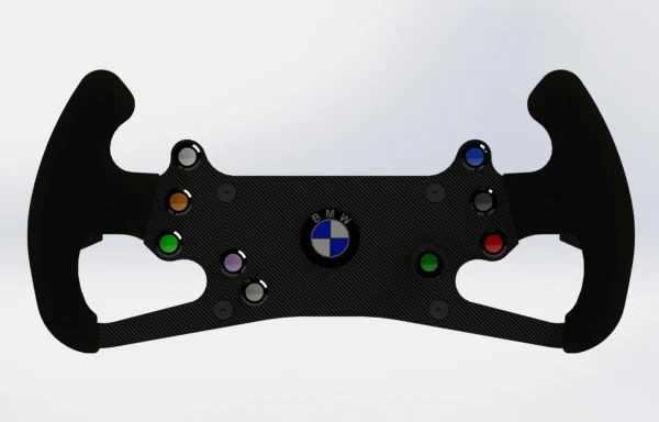 DIY BMW DTM Steering Wheel - DIY Sim Studio
