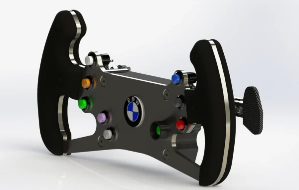 DIY BMW DTM Steering Wheel - DIY Sim Studio